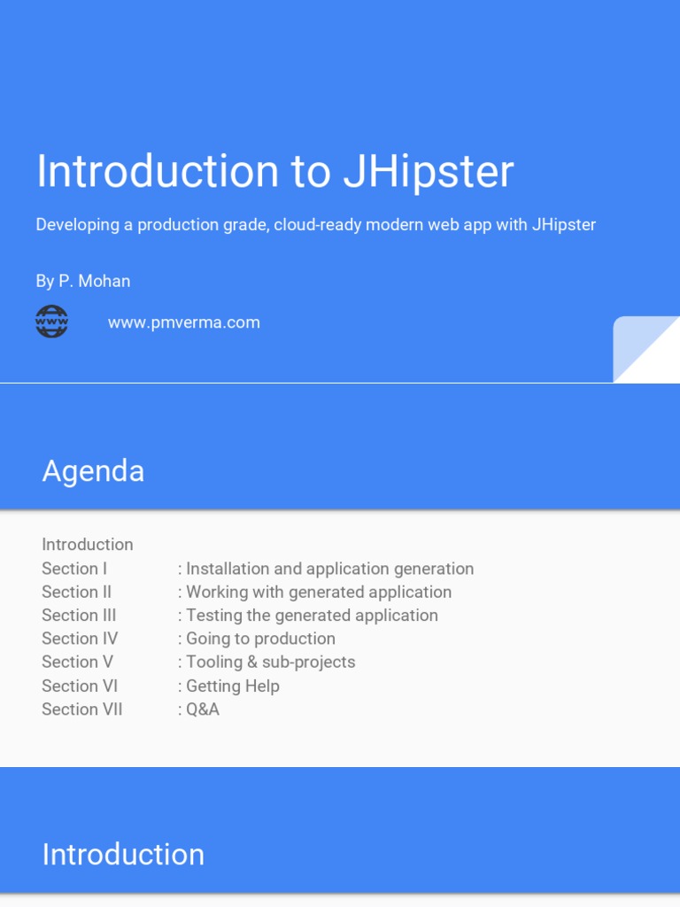 Introduction To JHipster | PDF | Angular Js | Databases