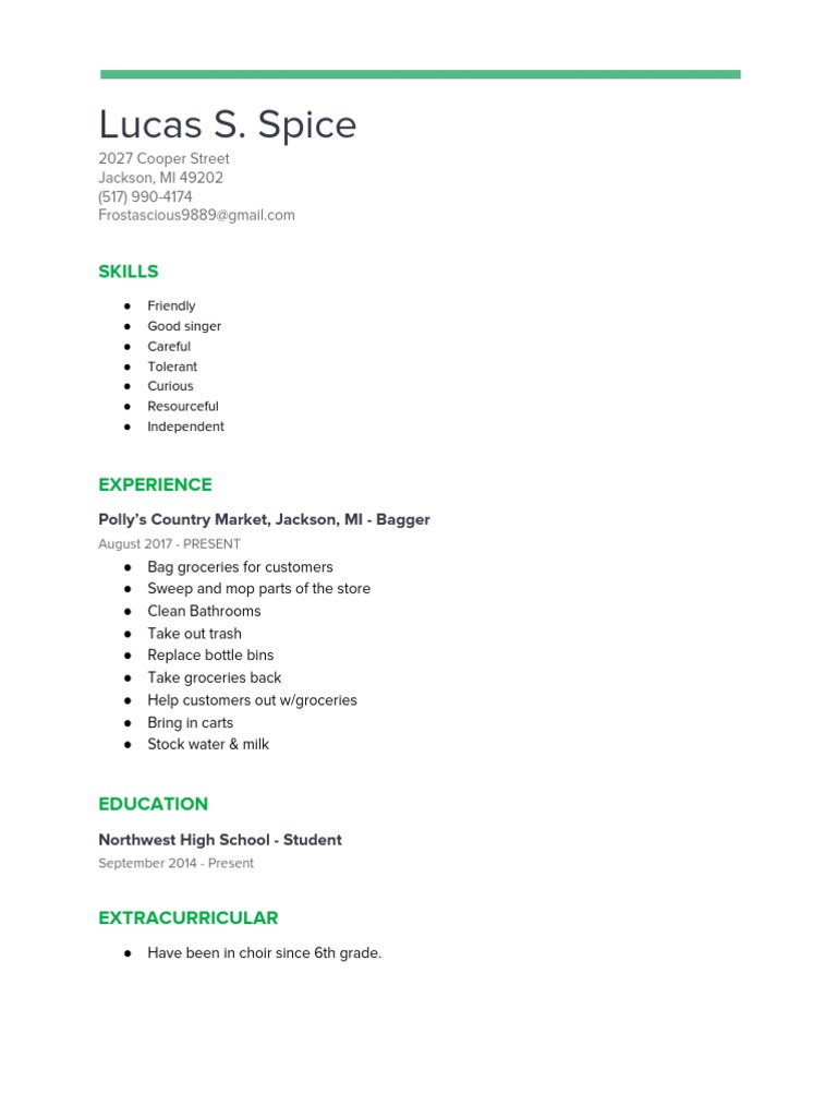 Spice Resume | PDF