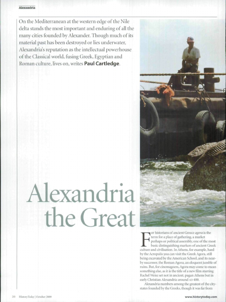 Alexandria The Great | PDF | Alexander The Great | Cleopatra