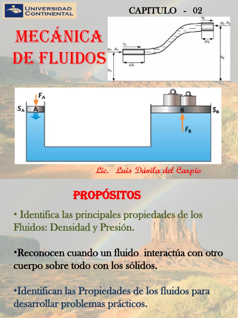 Fisica - Ii - Mecánica de Fluidos | Mecánica de fluidos | Presión