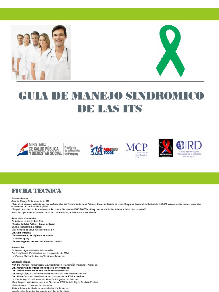 Guia de Manejo Sindromico de Las Its | PDF | Infección transmitida sexualmente | Condón