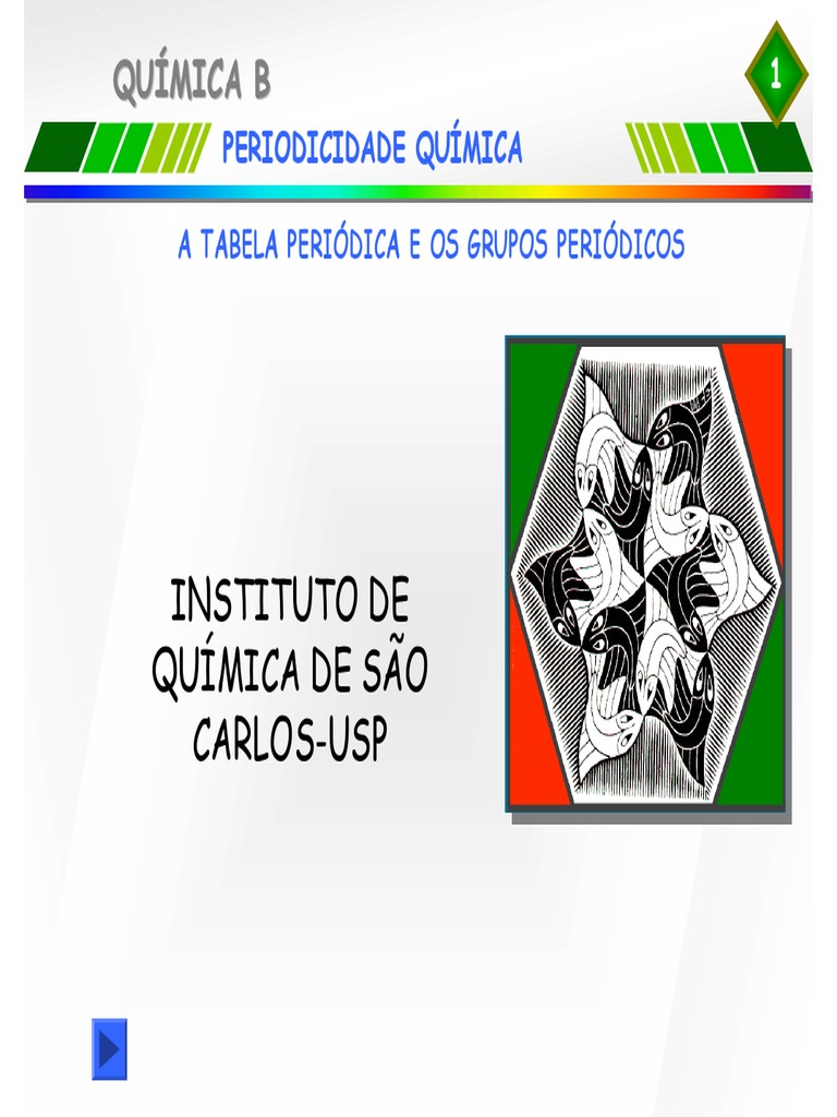 Periodicidade PDF | PDF | Nível de energia | Tabela periódica