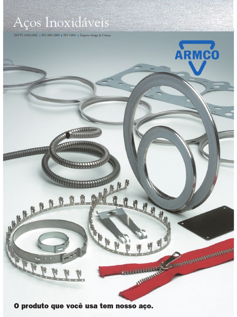Aços Inoxidáveis: O produto que você usa tem nosso aço | Aço | Metais