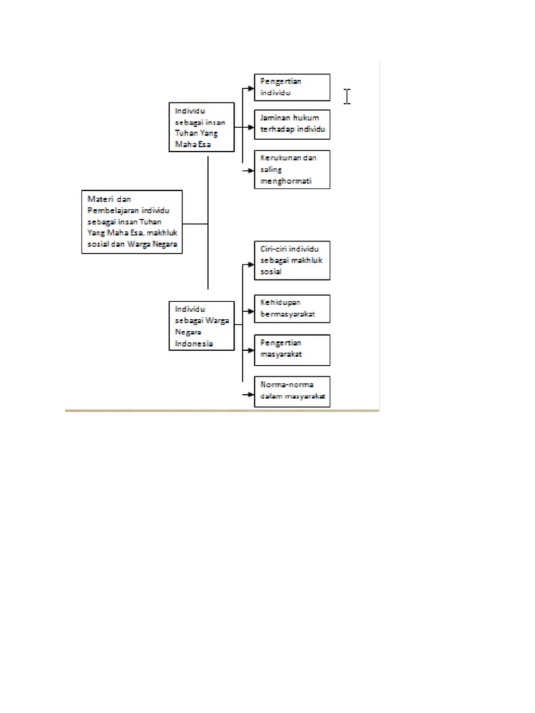 Peta Konsep PKN SD MODUL 2 | PDF