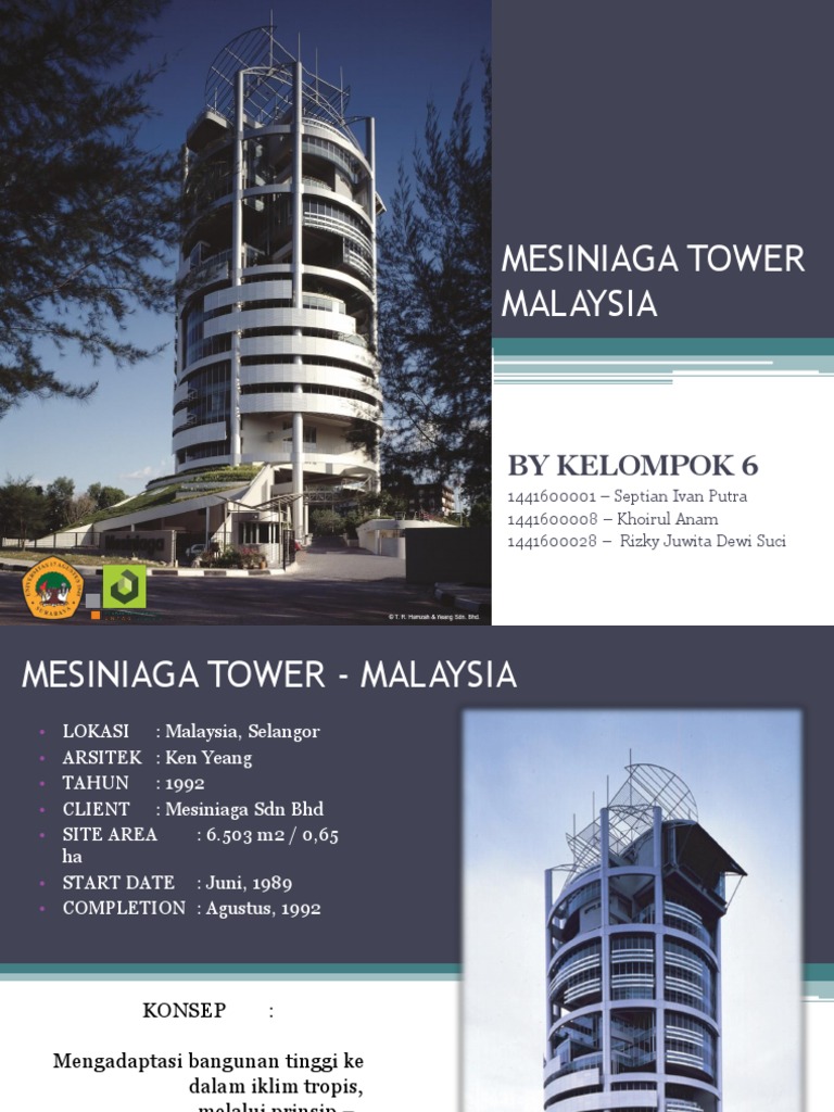 Mesiniaga Tower | PDF | Griya & Taman