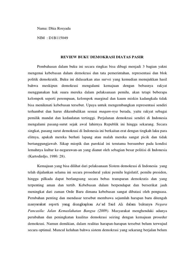 Review Buku | PDF