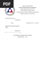 Sample Indirect Contempt | PDF | Contempt Of Court | Courts