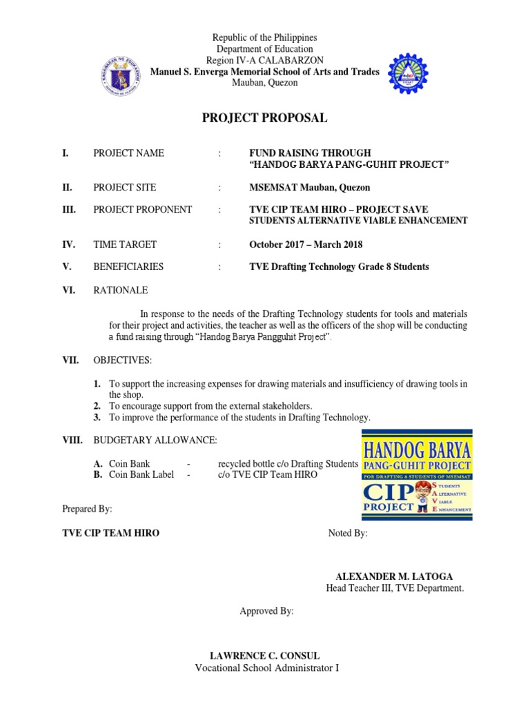 Cip Project Proposal