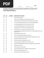 Cognitive Emotion Regulation Questionnaire - CERQ + Scoring | PDF ...