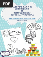 Fichas para Seguimiento de Instrucciones | PDF
