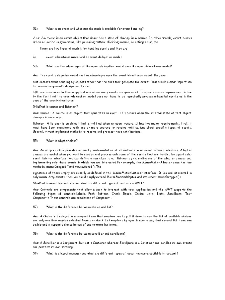 Awt | PDF | Computers