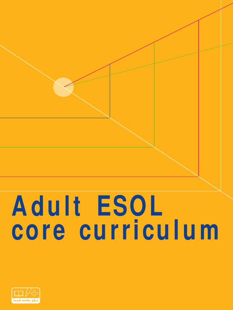 Adult Esol Core Curriculum v1 | PDF | Literacy | Curriculum