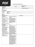 DepEd K To 12 Lesson Plan Template | PDF | Educational Assessment ...