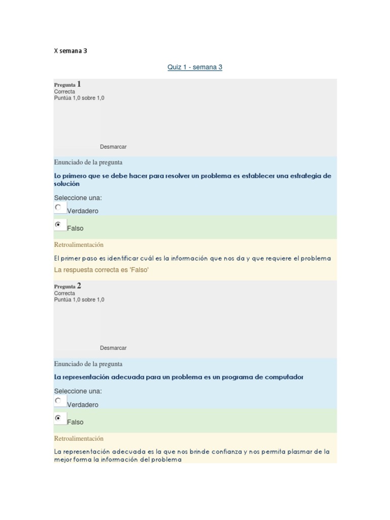Quiz 1 Programacion de Computadores | PDF | Algoritmos | Lenguaje de programación