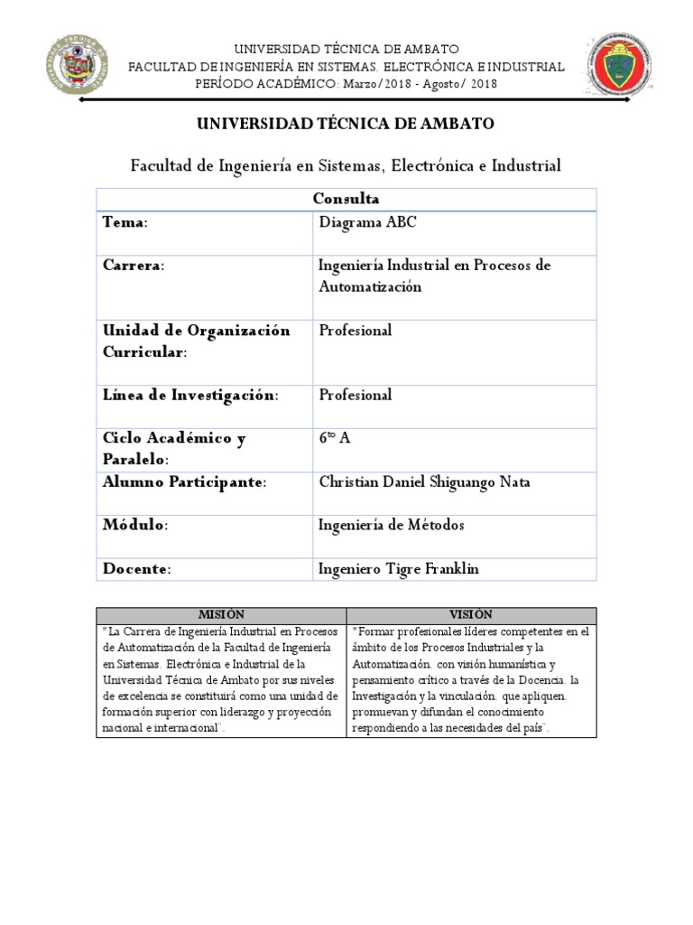 Diagrama ABC | Descargar gratis PDF | Toma de decisiones | Ingeniería