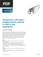 ArenaVision LED Floodlight BVP428 Gen3.5 | PDF | Electrical Engineering