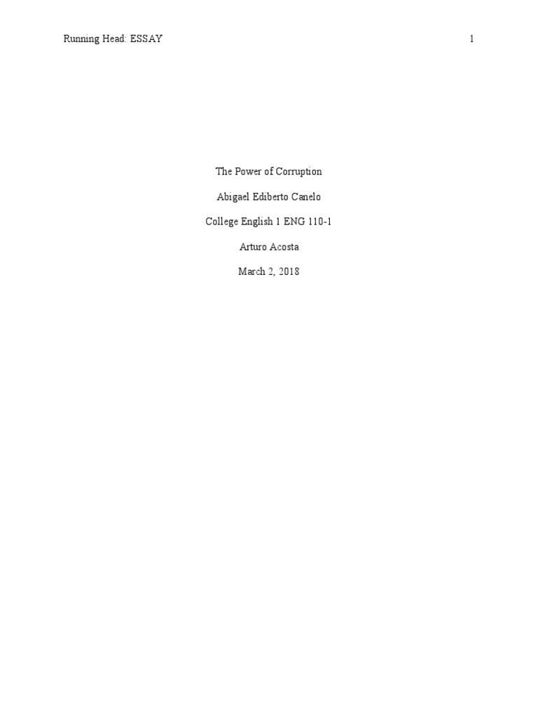 The Corruption Within My Country of Belize | PDF | Corruption | Belize