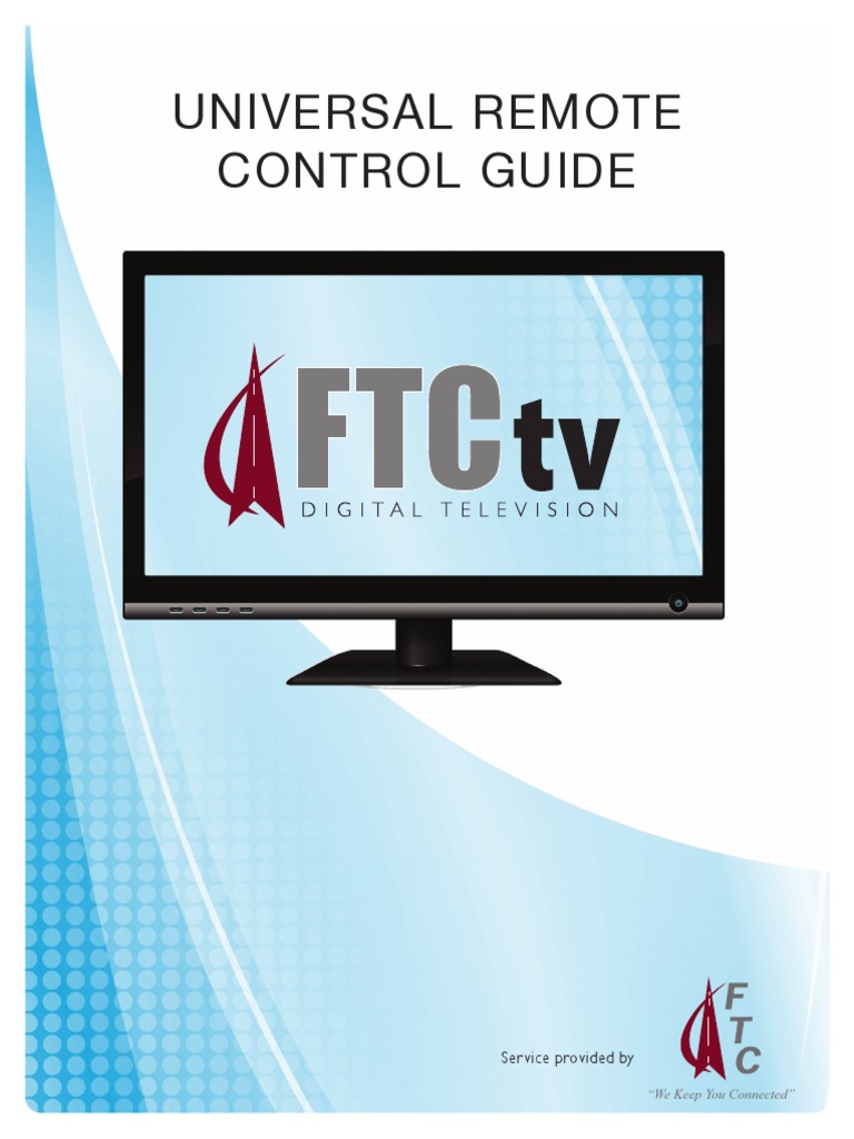 AT6400 Universal Remote Control Guide | PDF | Set Top Box | Remote Control