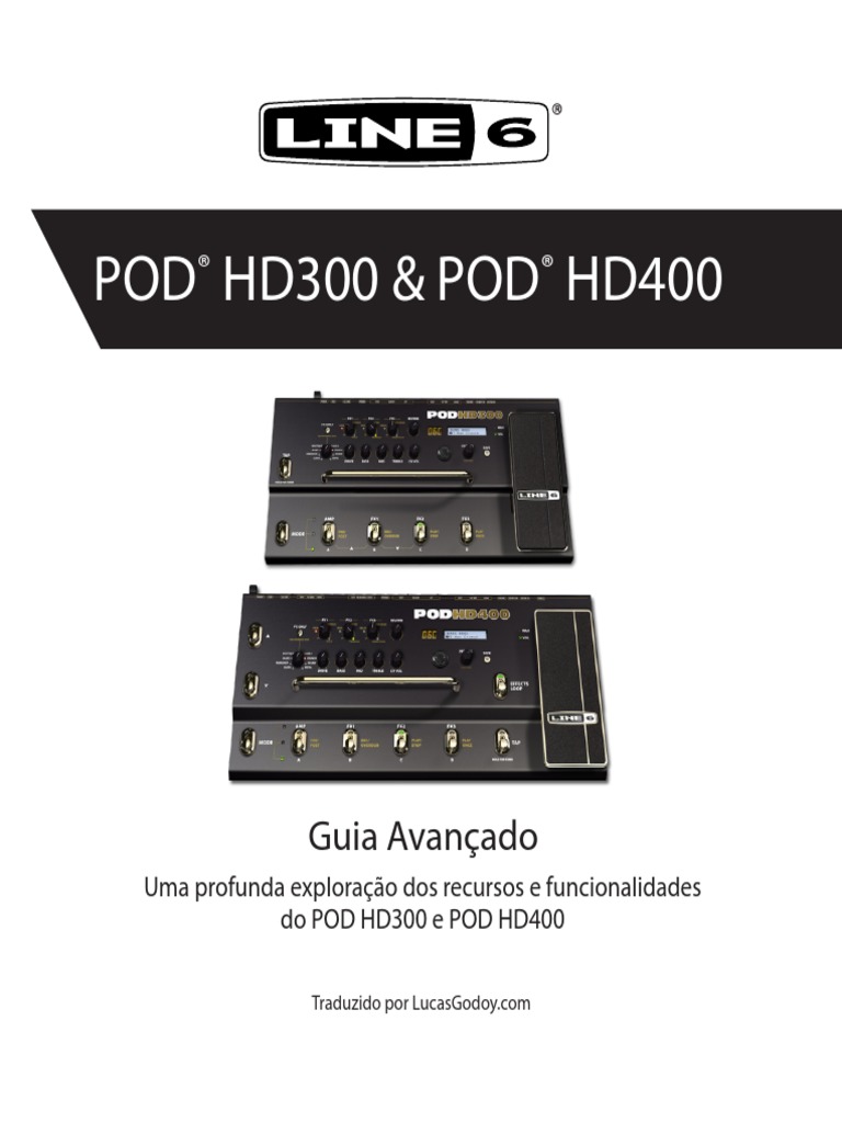 Pod HD 300 e Pod HD 400 Guia Avancado Portugues BR PDF | PDF | USB ...