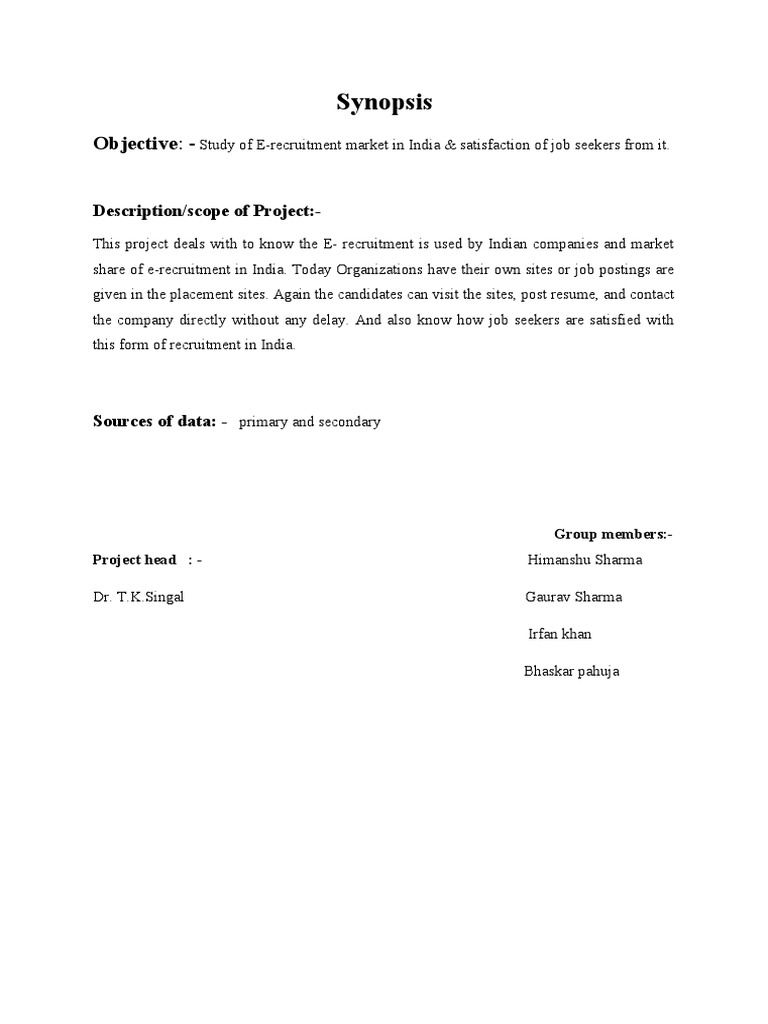 Mis e Recruitment | PDF