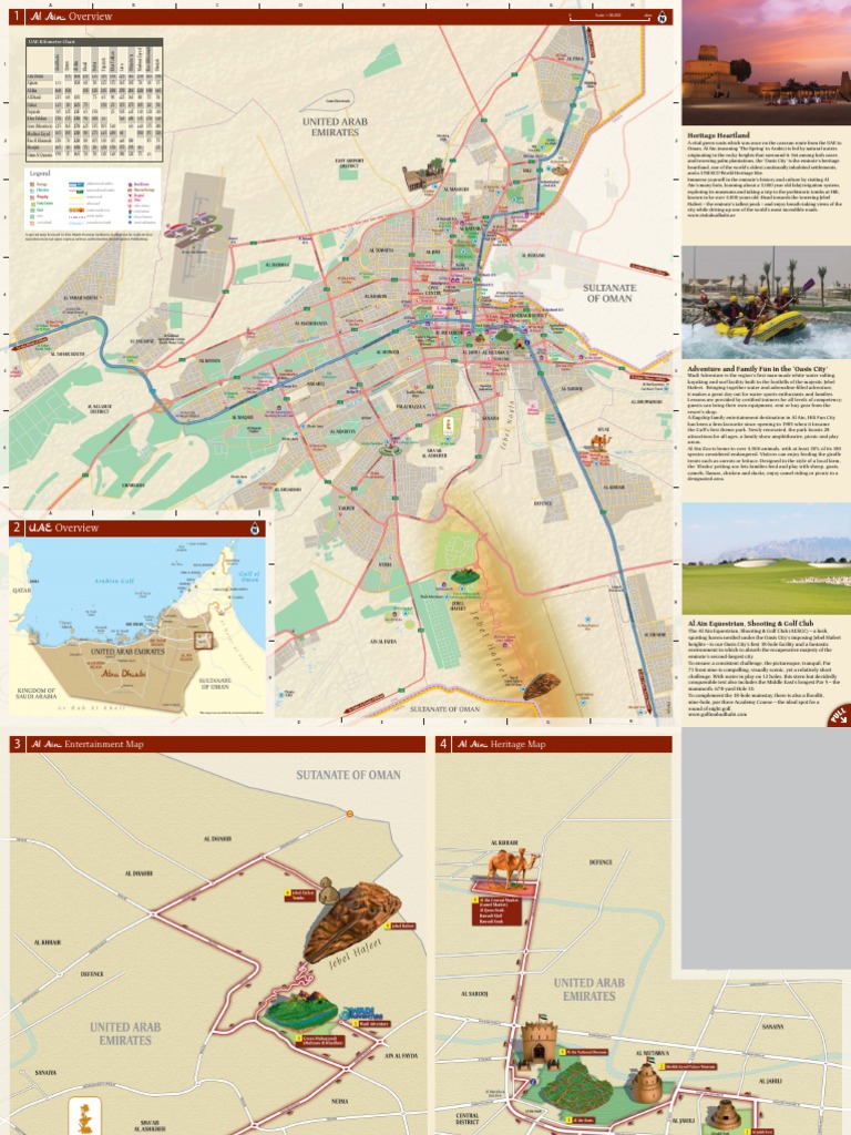 Map Alain en | PDF | United Arab Emirates | Dubai