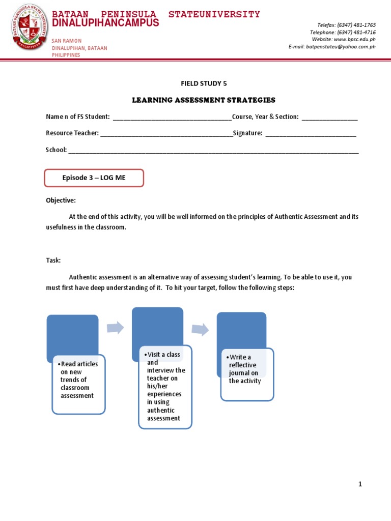 FS 5 Episode 3 | PDF | Educational Assessment | Classroom