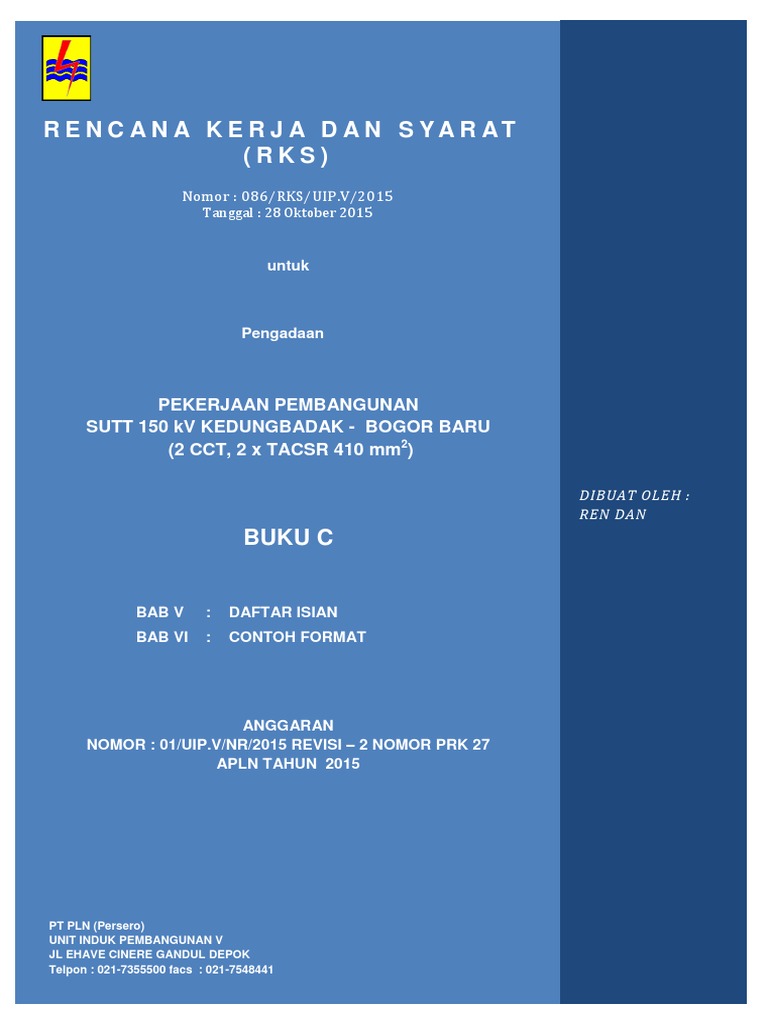 Rencana Kerja Pembangunan SUTT 150 kV | PDF | Insulator (Listrik ...