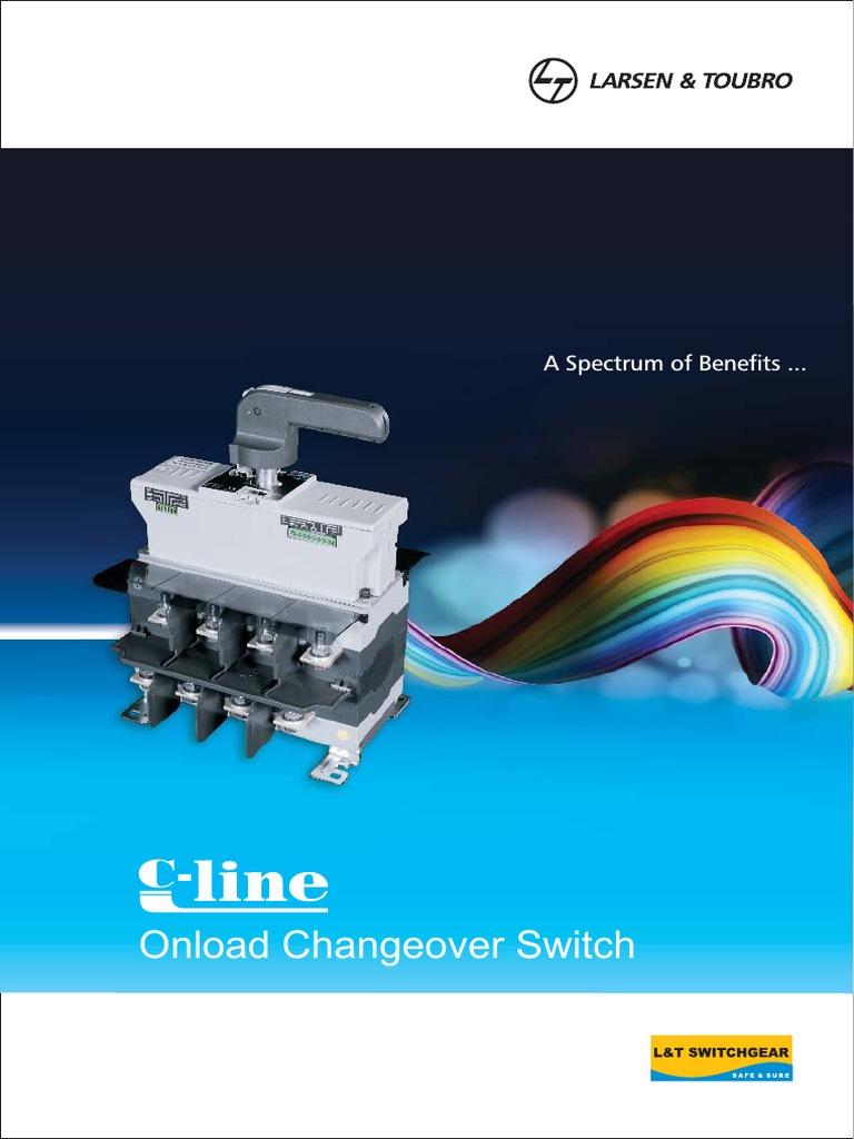 C Line Changeover Switches Catalogue | PDF | Fuse (Electrical) | Switch