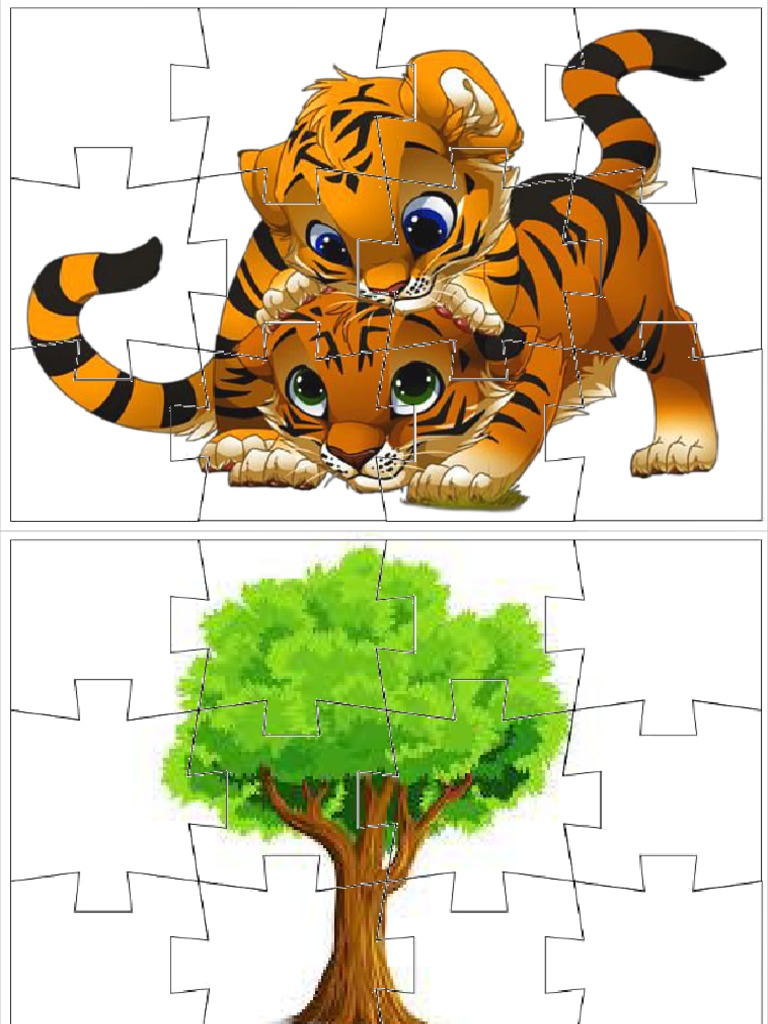 Puzzle Tahun 1 | PDF