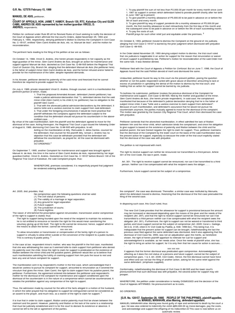 Rem Cases | PDF | Lawsuit | Complaint