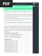 Sniper Math Formulas for Long Range Shooting | PDF