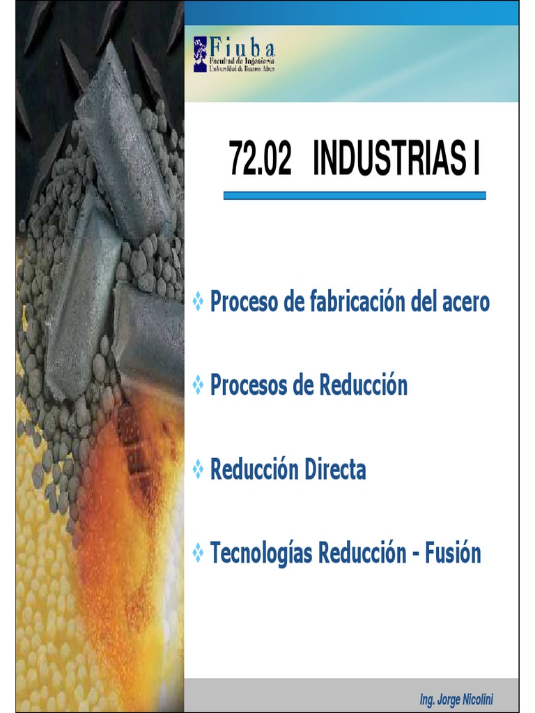 Reduccion Directa Midrex y Hyl Iii PDF | PDF | Hierro | Alto horno