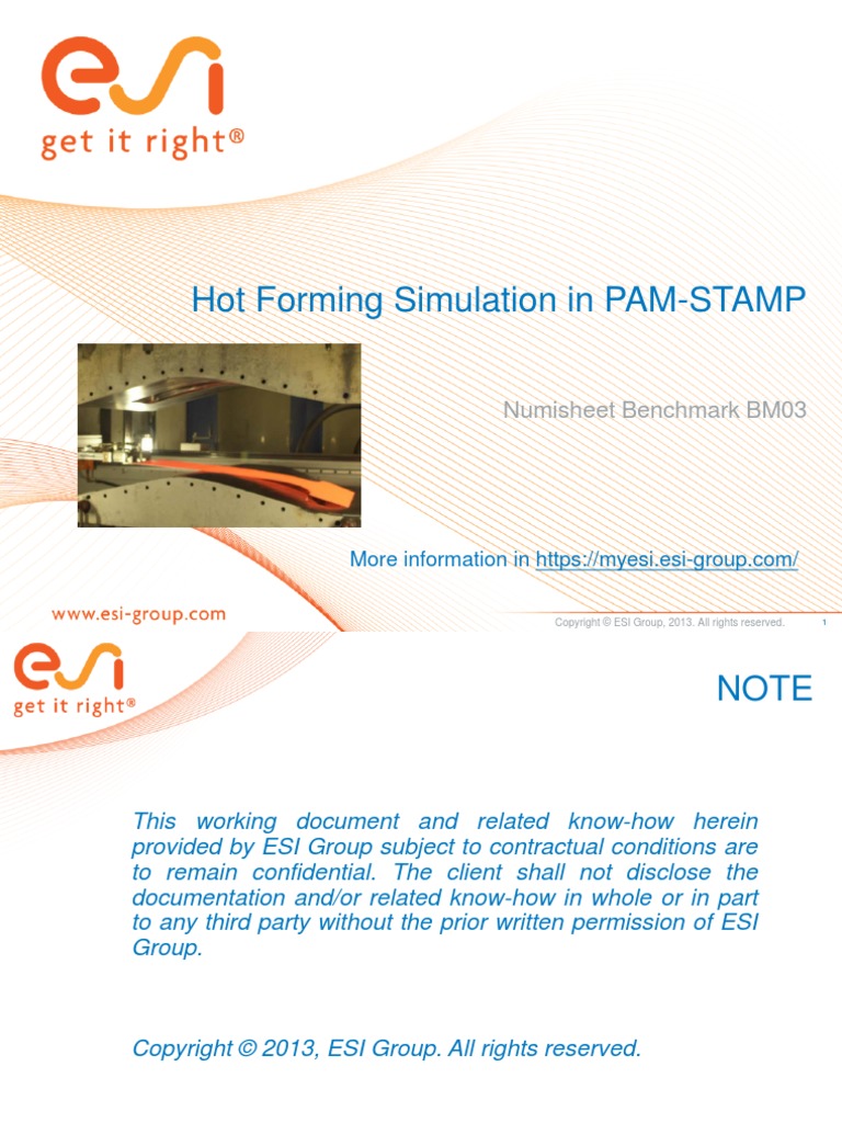 ESI Numisheet 2008 BM03 | PDF | Heat Transfer | Heat