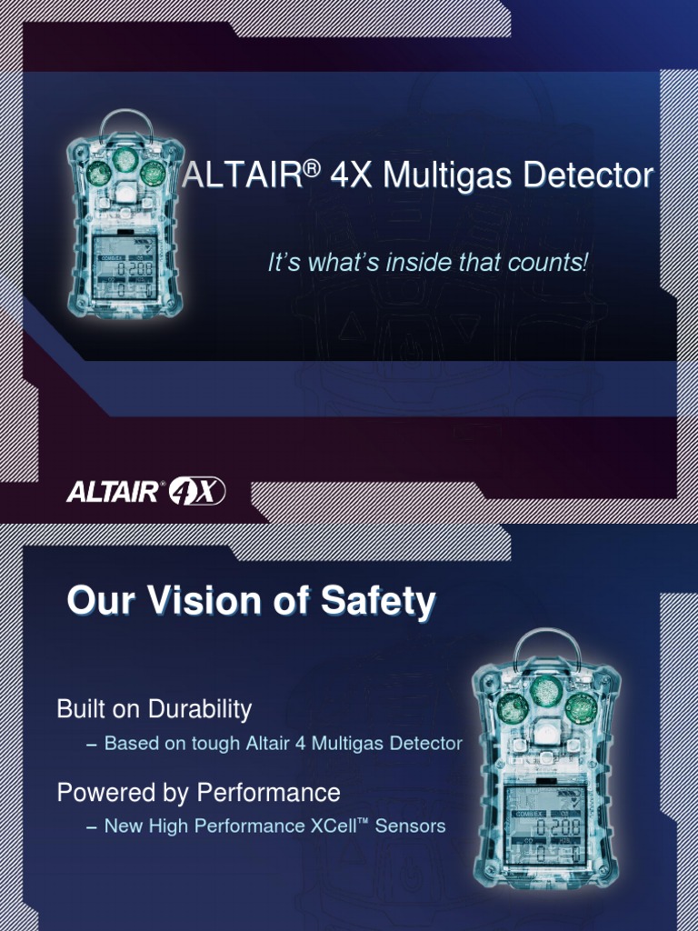 Altair 4 X Powerpoint | PDF | Sensor | Integrated Circuit