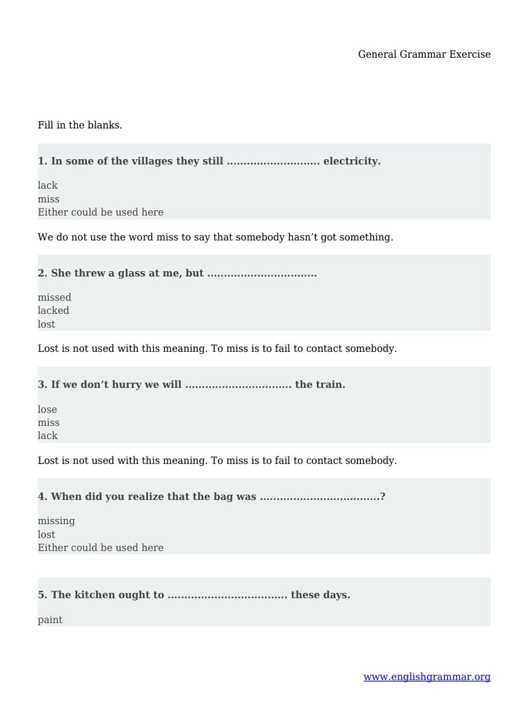 General Grammar Exercise | PDF | Question | Linguistic Typology