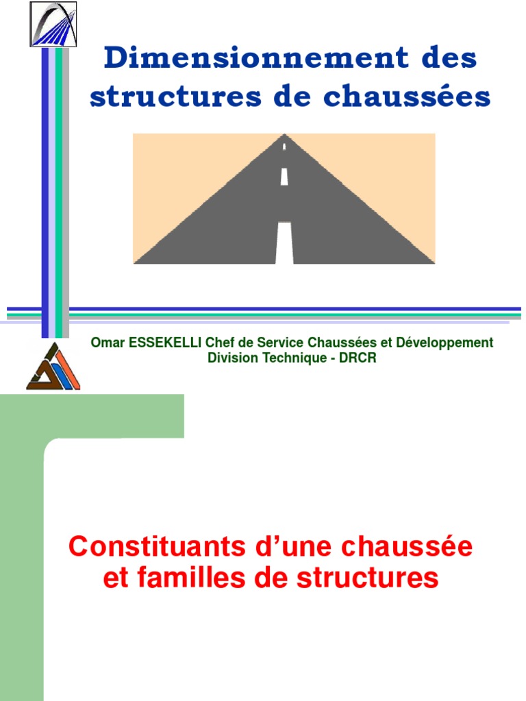 Cours EHTP 2009 - Dimensionnement Des Structures de Chaussées - Généralités | PDF | Fatigue ...