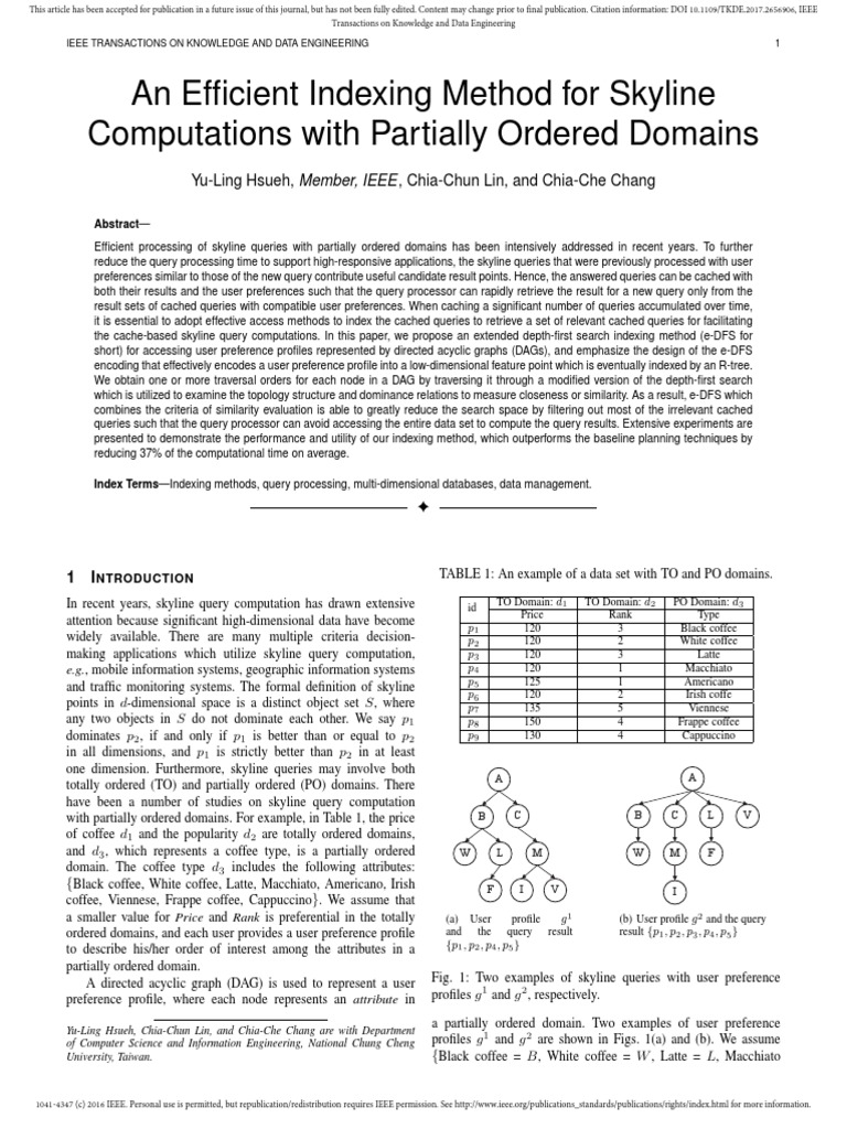 An Efficient Skyline Pdf Information Retrieval Theoretical Computer Science