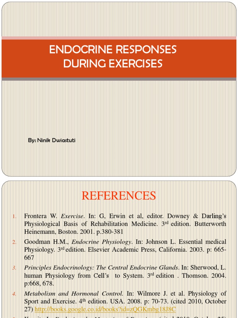 Endocrine Response Ni Final | PDF | Hormone | Downregulation And ...