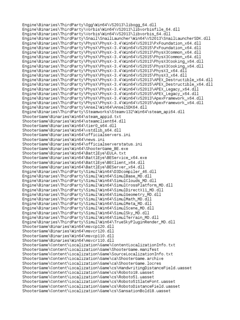 Manifest NonUFSFiles | PDF | Microsoft Software | Computing Platforms