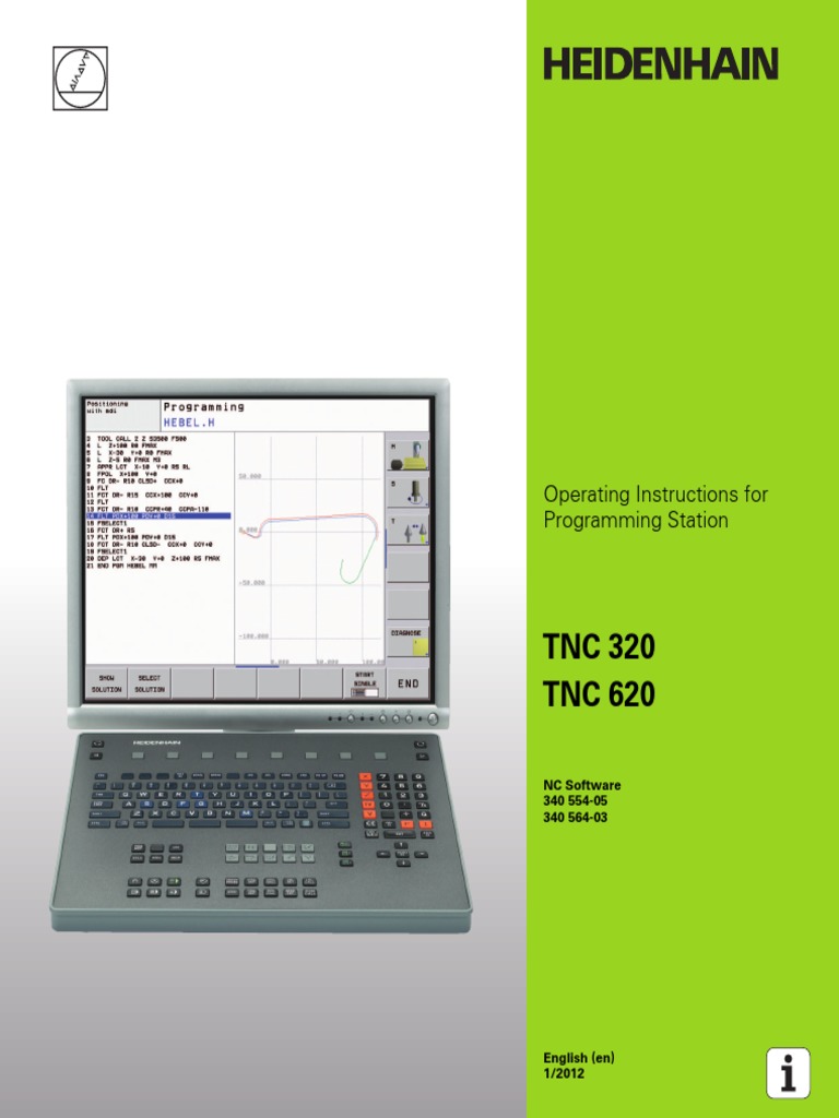 Guide to Programming Compatibility for the HEIDENHAIN Programming Station TNC 320/TNC 620 | PDF ...