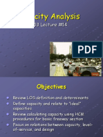 Capacity Analysis and Level of Service | PDF | Transport | Transport ...