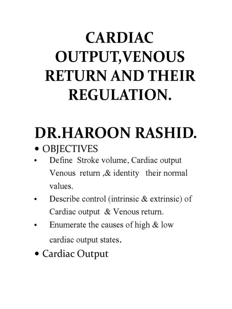 DR - Haroon Rashid | PDF | Heart | Ventricle (Heart)