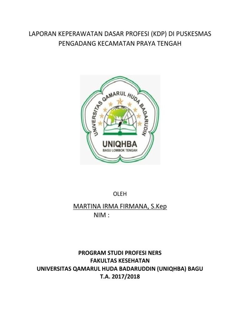 Contoh Lap. Kasus. KDP | PDF