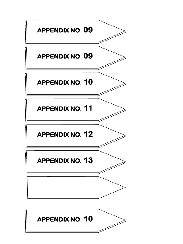 Appendix No. Appendix No | PDF