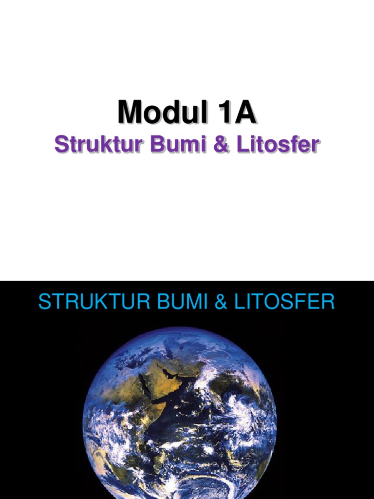 1a Earth Struct Layer | PDF
