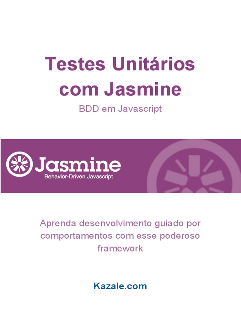 Testes Unitários Com Javascript e Jasmine | PDF | Script Java ...