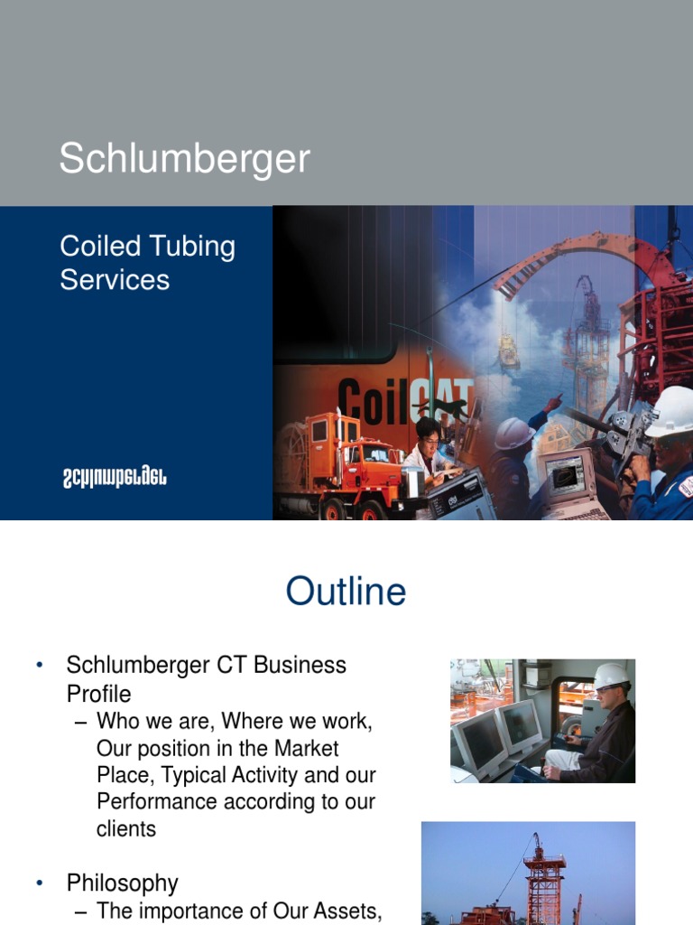 Schlumberger Coiled Tubing Services Overview | PDF | Computing And ...