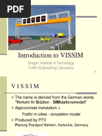 PTV Vissim Basic Training Program | PDF | Traffic | 3 D Computer Graphics