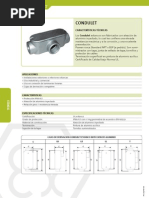 Catalogo Condulet PDF | PDF | Aluminio | Materiales de construcción