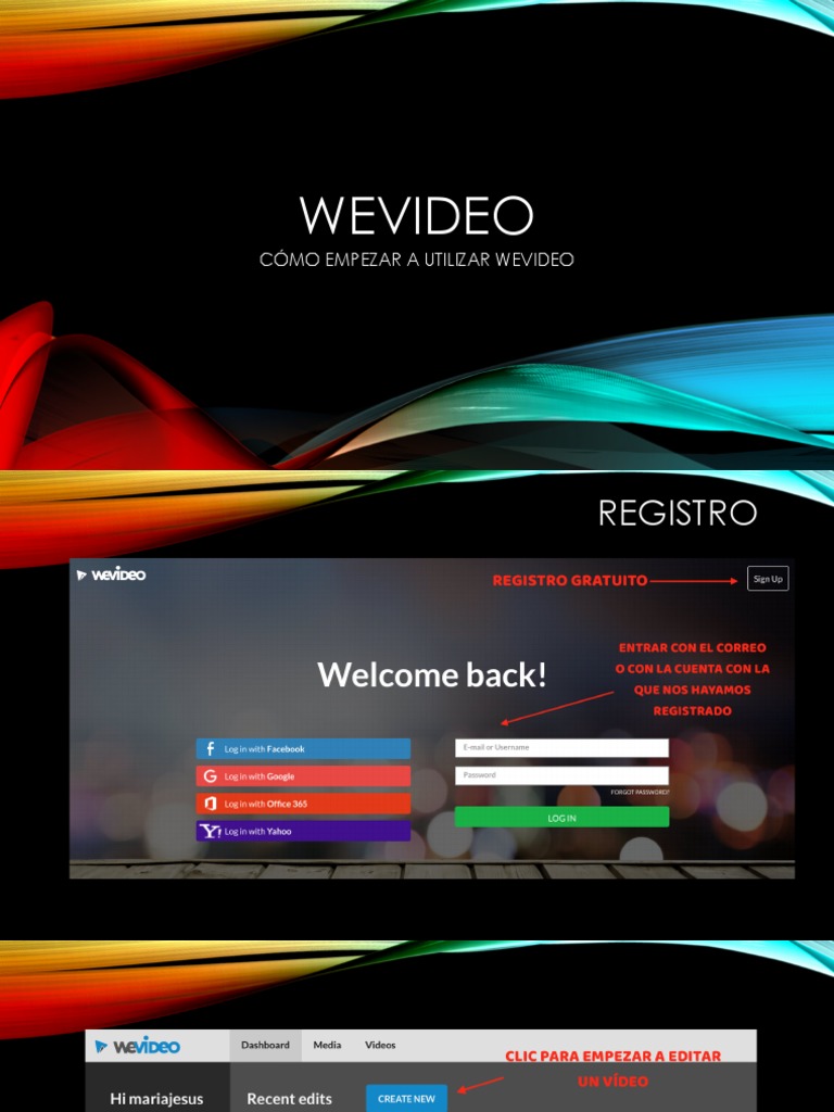 Wevideo Tutorial | PDF